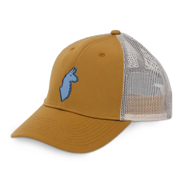 COTOPAXI Llama Trucker Hat - Bronze