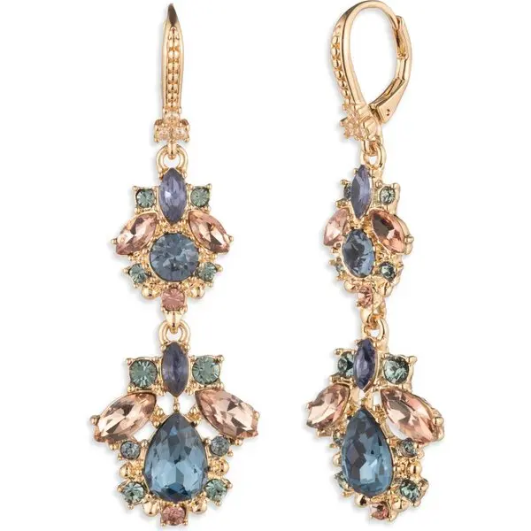 Marchesa Drop Earrings - Blue