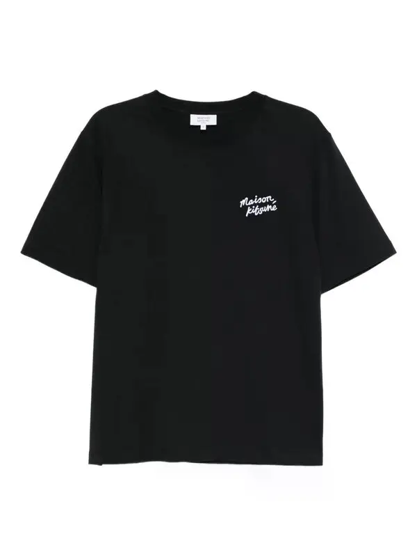Maison Kitsuné Handwriting Embroidered T-shirt