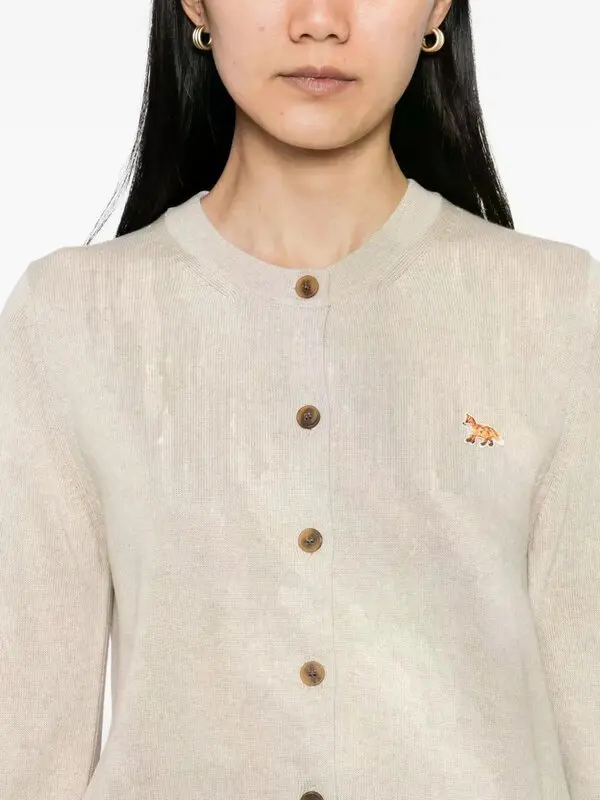 Maison Kitsuné Baby Fox Patch Cardigan