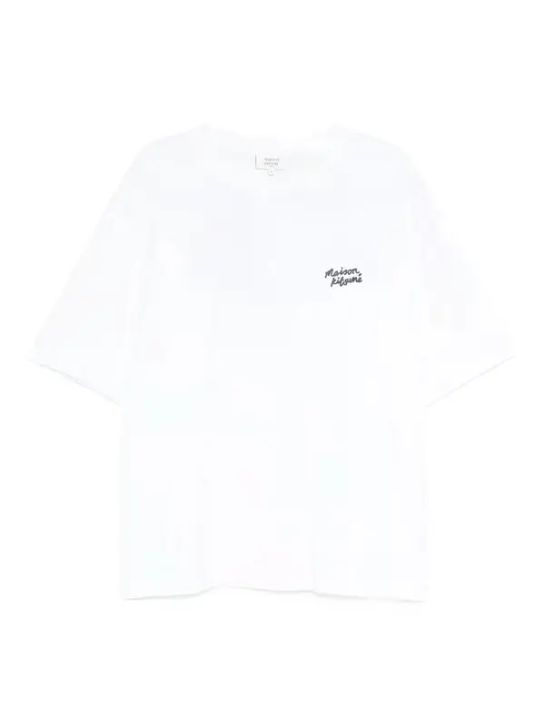 Maison Kitsuné Handwriting Oversized T-shirt - White