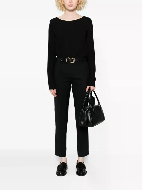 Ermanno Scervino Straight-leg Trousers - Black