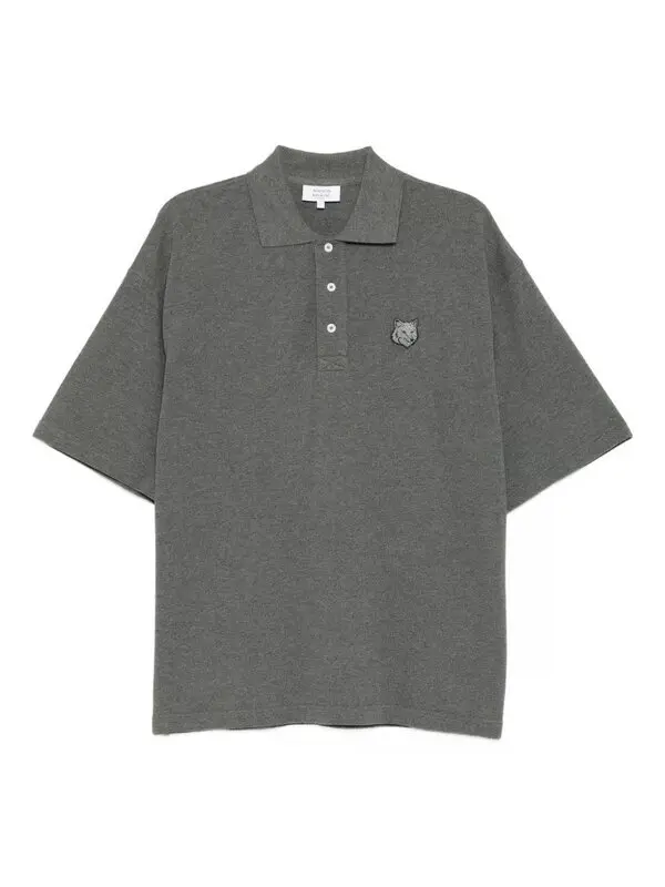 Maison Kitsuné Bold Fox Head Patch Polo