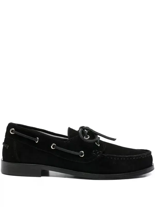 AeydĒ Harris Boat Shoes - Black