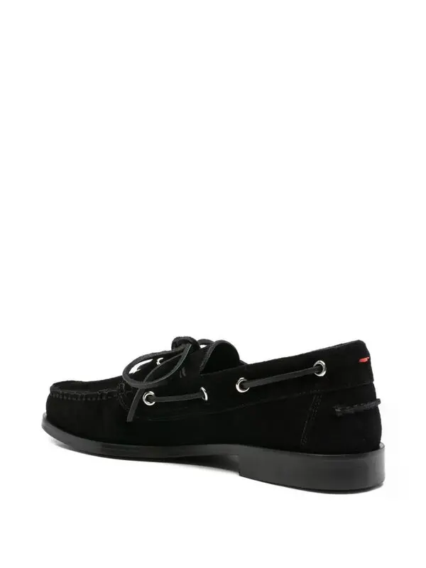 AeydĒ Harris Boat Shoes - Black