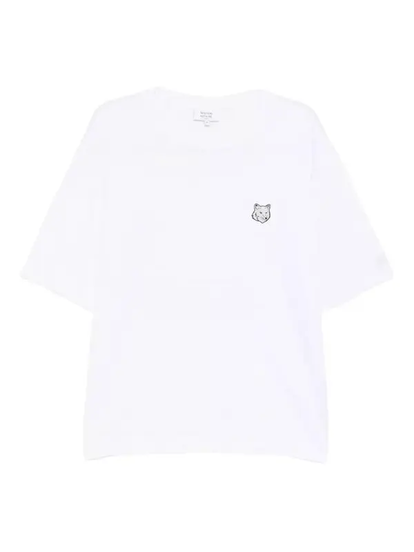 Maison Kitsuné Bold Fox Head Patch T-shirt