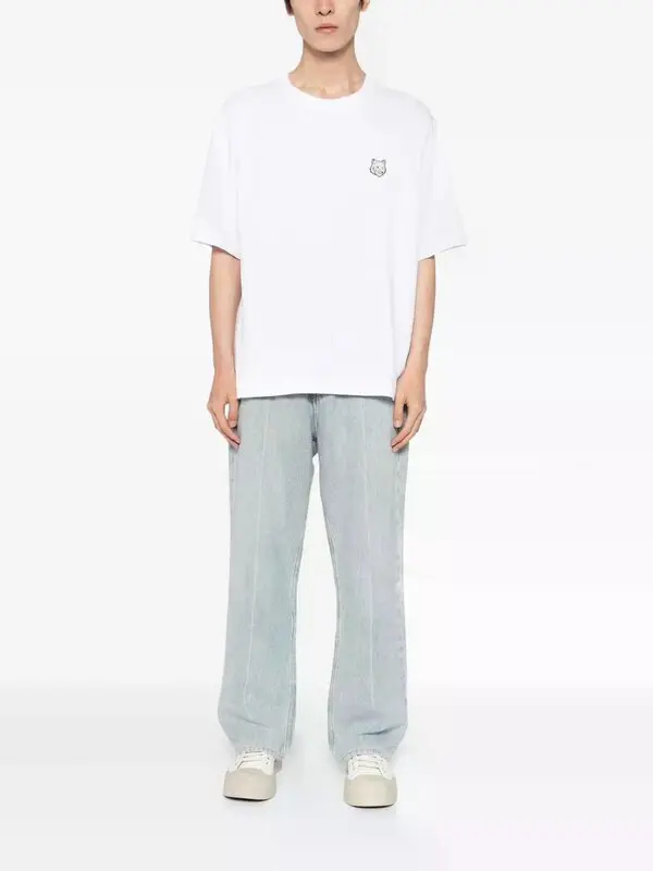 Maison Kitsuné Bold Fox Head Patch T-shirt