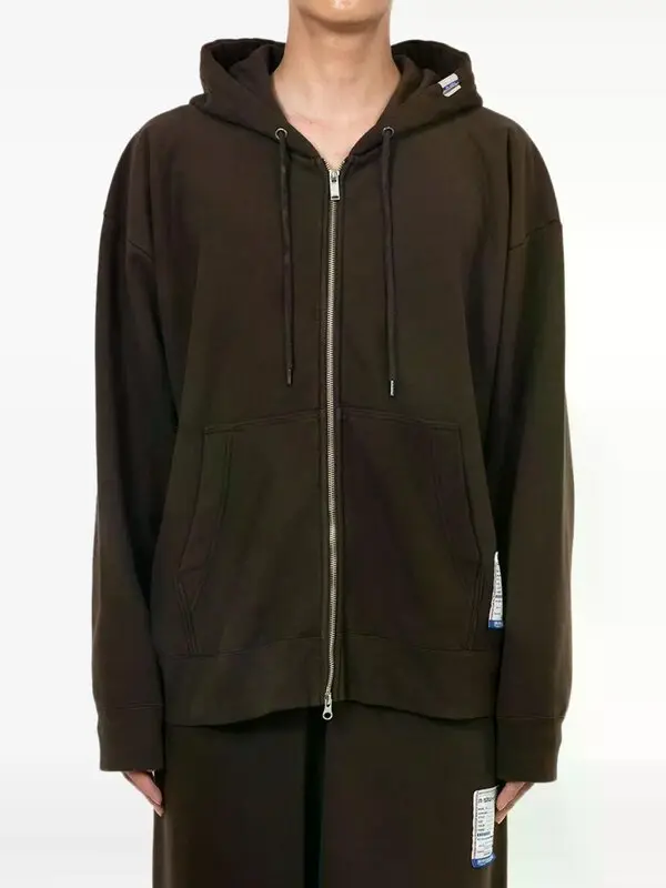 IN･STRU(MEN-TAL). Zip-up Hooded Sweatshirt