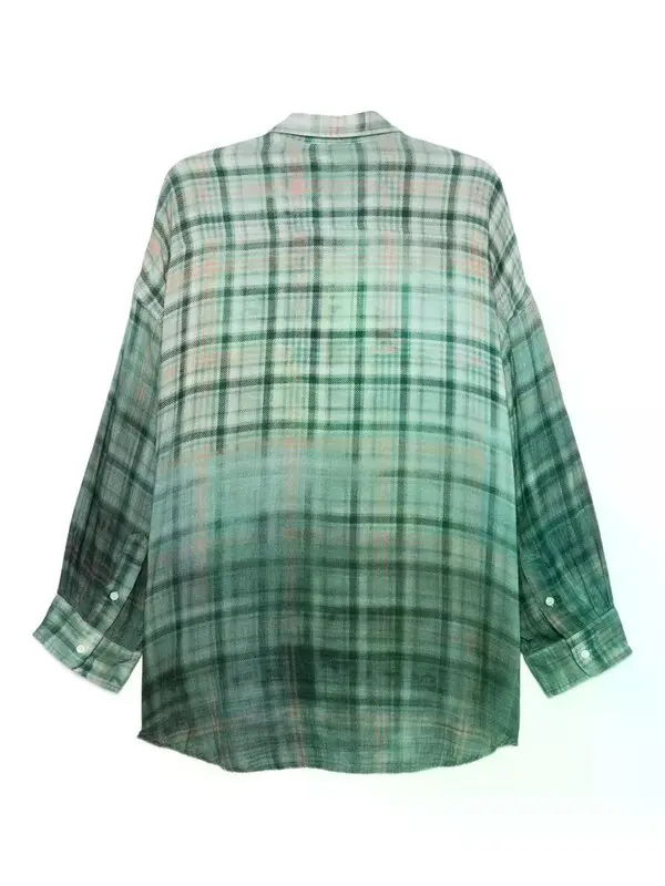 R13 Checked-pattern Shirt