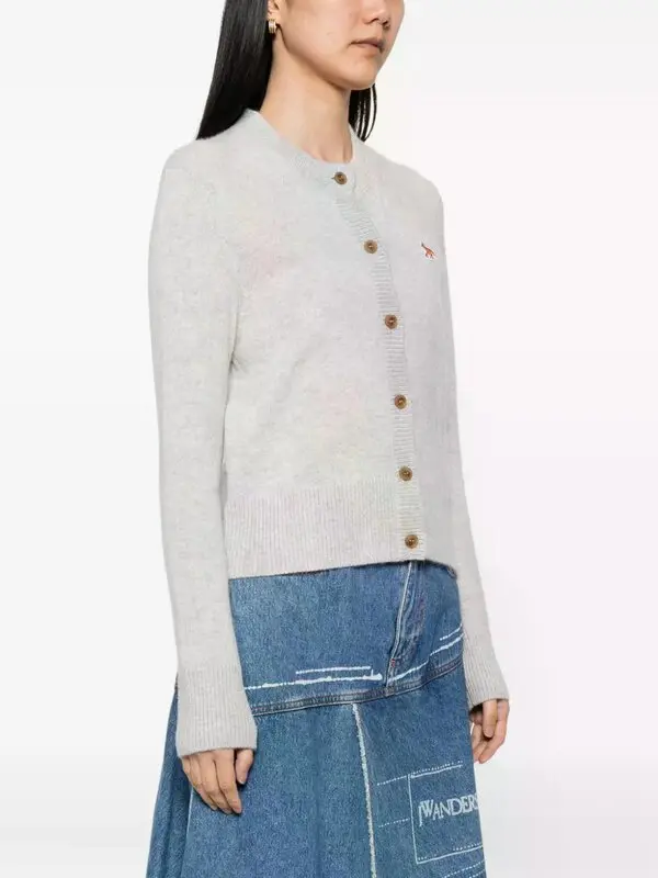 Maison Kitsuné Baby Fox Patch Cardigan