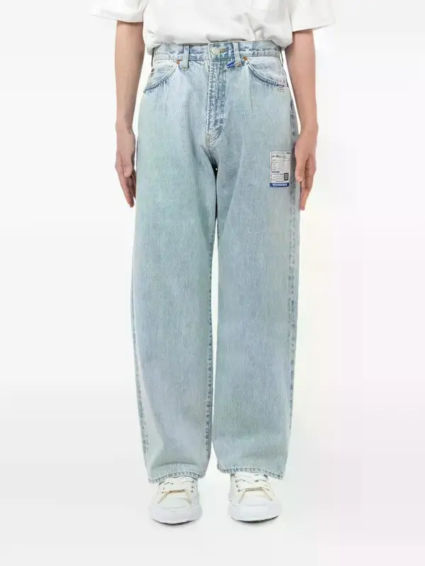 IN･STRU(MEN-TAL). Logo-patch Jeans