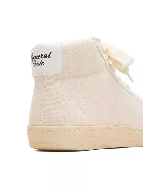 GENERAL SCALE. General Scale Murray High-top Sneakers - Neutrals