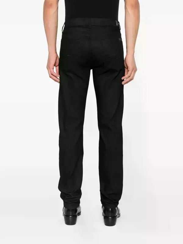 7 For All Mankind Cotton-blend Jeans - Black