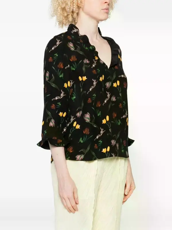 Marni Floral-print Blouse
