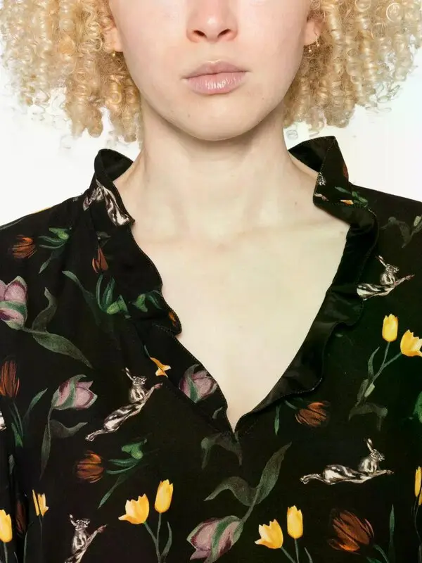 Marni Floral-print Blouse