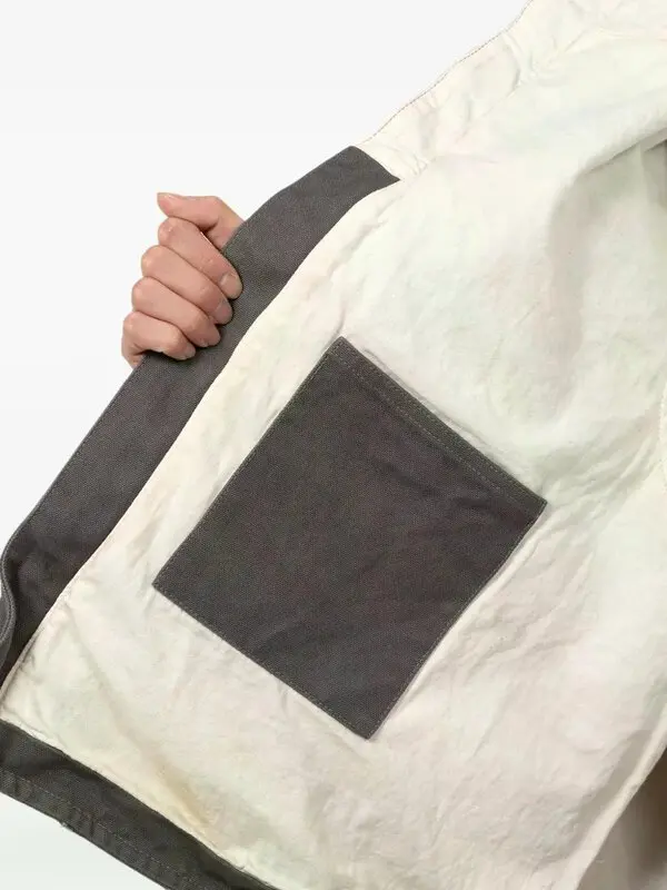 KAMIYA Distressed Zip-fastening Vest
