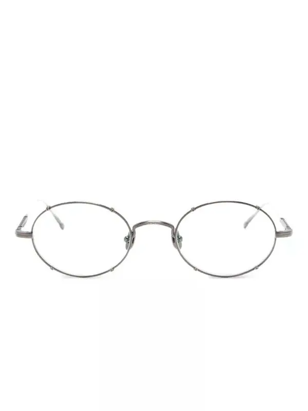 Matsuda Oval-frame Glasses - Grey