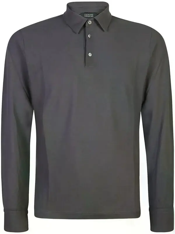 ZANONE Slim-cut Cotton Polo Shirt
