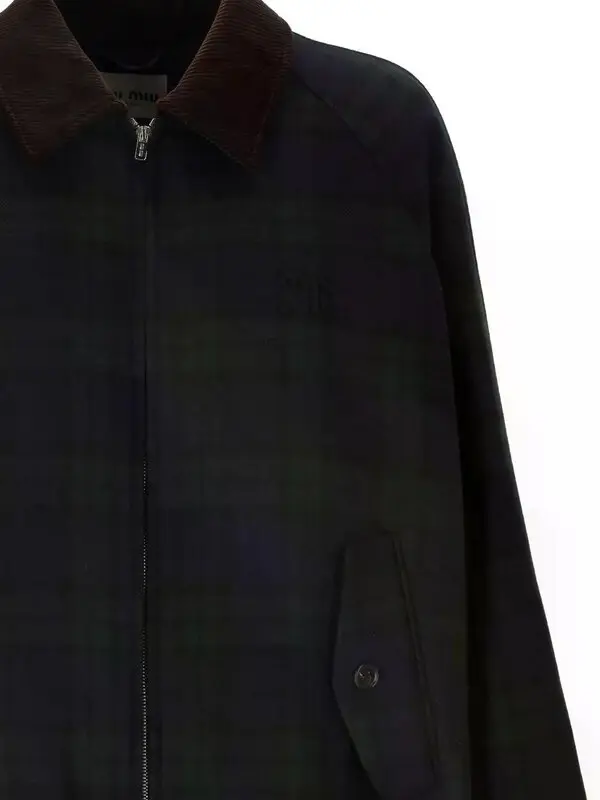 Miu Miu Checked Jacket