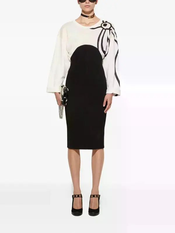 Emilio Pucci Abstract-print Knit Dress