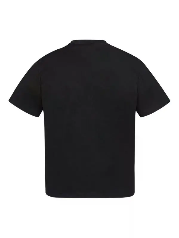Mcm Monogram Print-pocket T-shirt