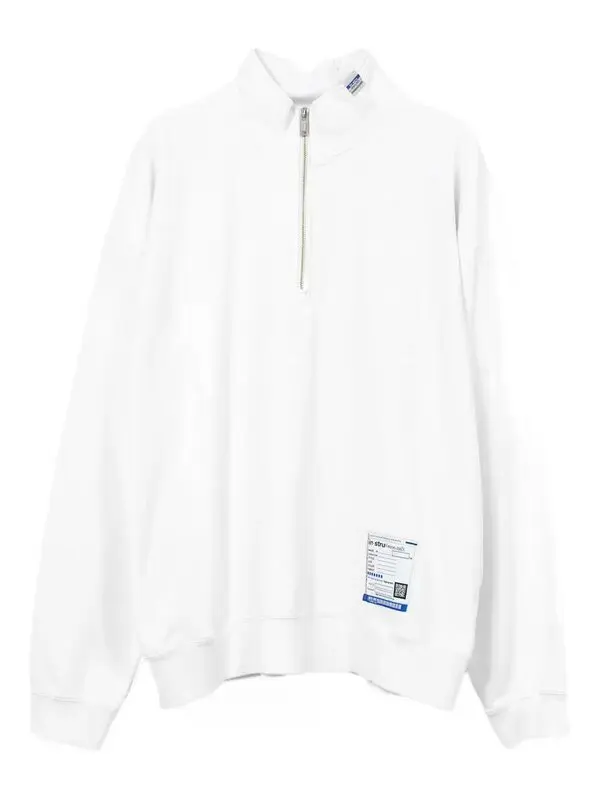 IN･STRU(MEN-TAL). Half-zip Pullover Sweatshirt