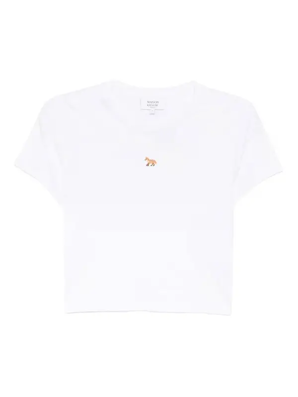 Maison Kitsuné Baby Fox Patch T-shirt - White