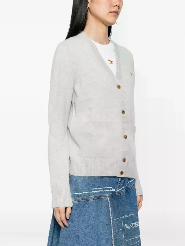 Maison Kitsuné Baby Fox Patch Cardigan