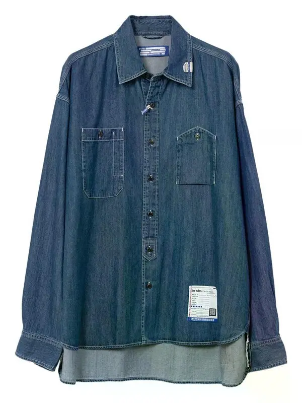 IN･STRU(MEN-TAL). Denim Long-sleeve Shirt