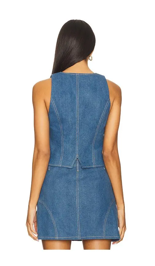 LOVERS AND FRIENDS Mira Denim Top