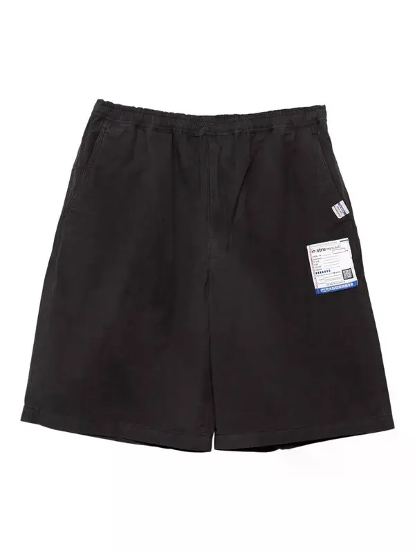 IN･STRU(MEN-TAL). Logo-patch Shorts