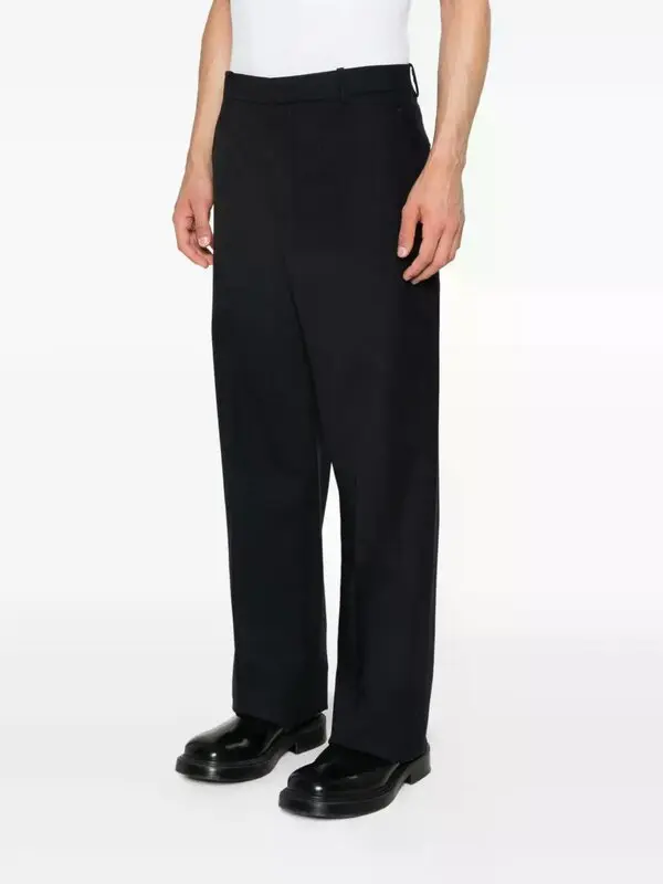 Saint Laurent Wool Tailored Trousers