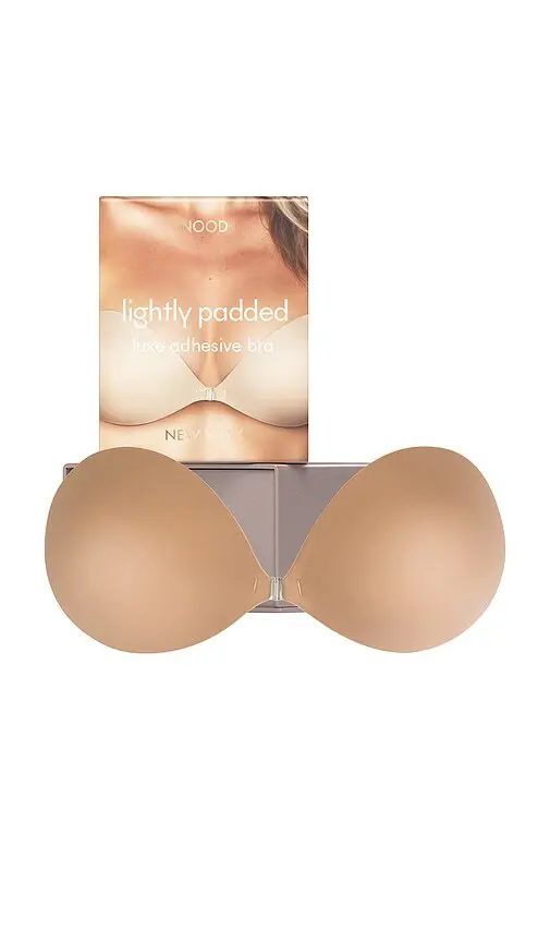 NOOD Lightly Padded Luxe Adhesive Bra In Tan - Soft Tan