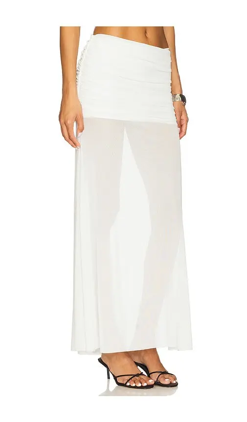 Amanda Uprichard X Leo Skirt - Ivory