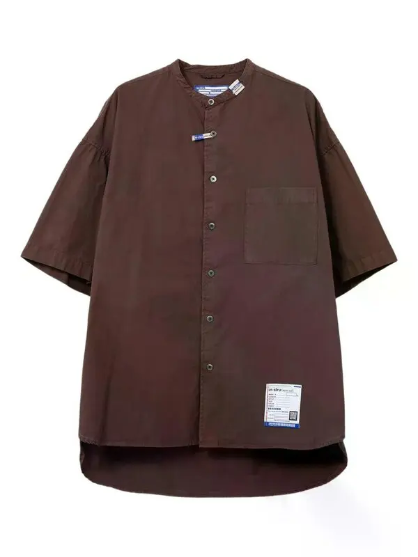 IN･STRU(MEN-TAL). Half-sleeve Button Shirt