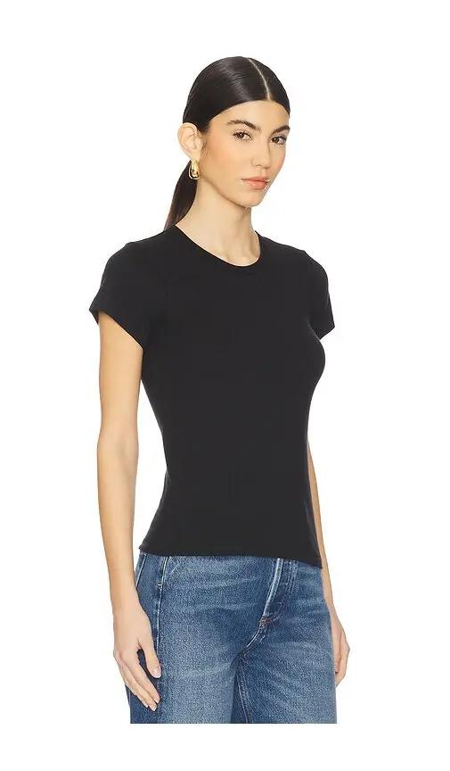 Eterne Fitted Crewneck Tee - Black