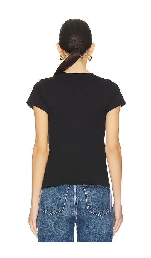 Eterne Fitted Crewneck Tee - Black