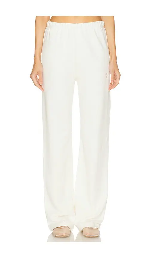 Eterne Straight Leg Sweatpant - Cream
