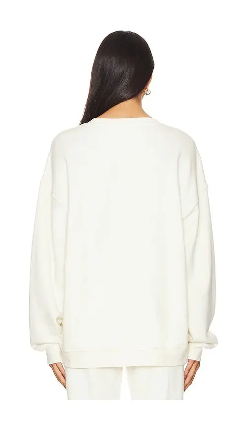 Eterne Oversized Crewneck Sweatshirt