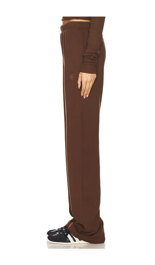 Eterne Straight Leg Sweatpant - Chocolate