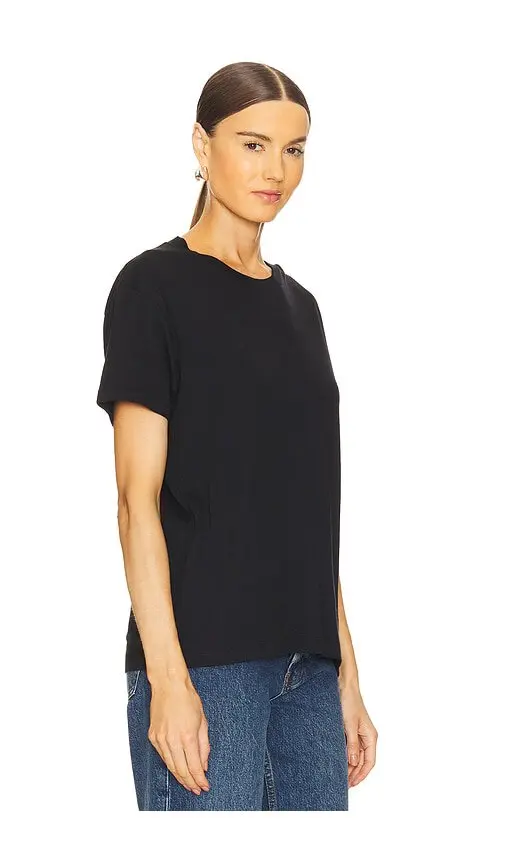 Eterne Short Sleeve Boyfriend Tee - Black