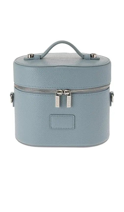 ETOILE COLLECTIVE Oval Toiletry Case - Robin Blue