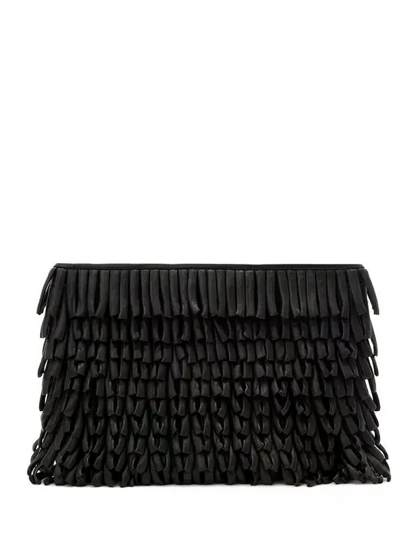 ALLSAINTS Bettina Fringe Clutch