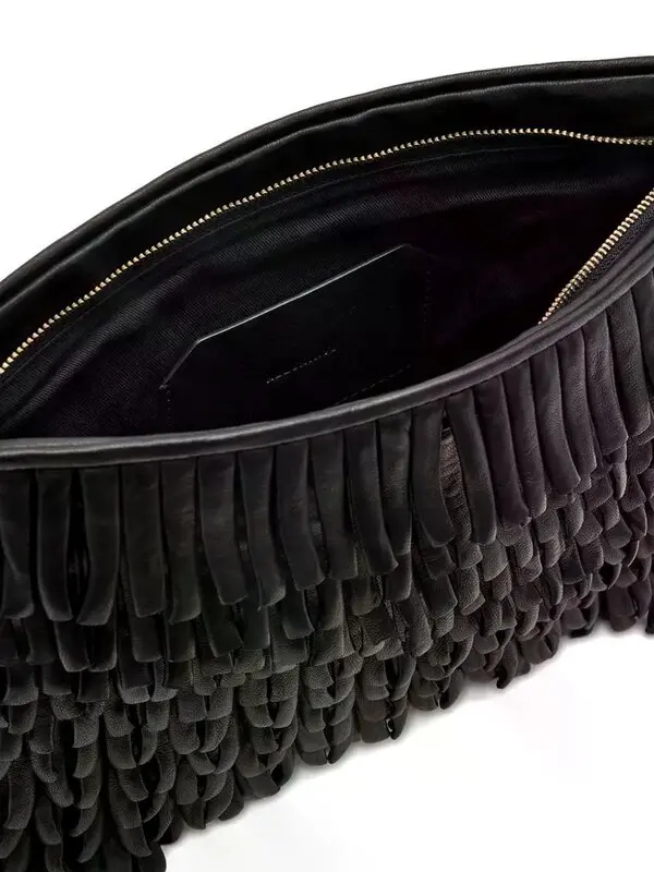 ALLSAINTS Bettina Fringe Clutch