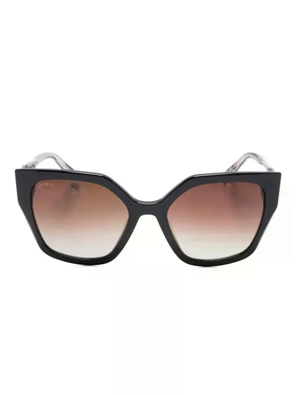 ASPINAL OF LONDON Como Butterfly-frame Sunglasses - Black
