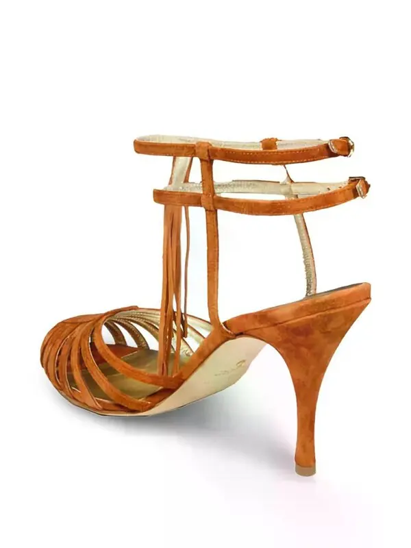 CABECEO 100mm Caged Heeled Sandals