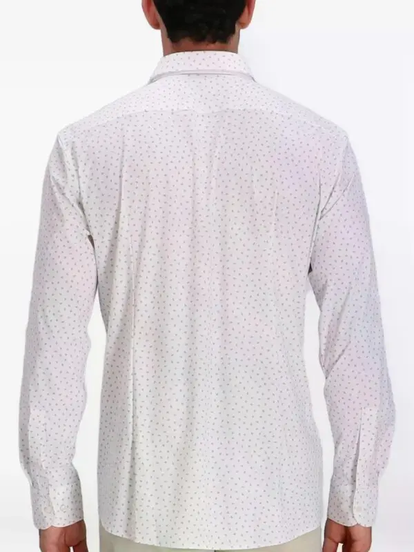 BOSS Micro-pattern Long-sleeve Shirt