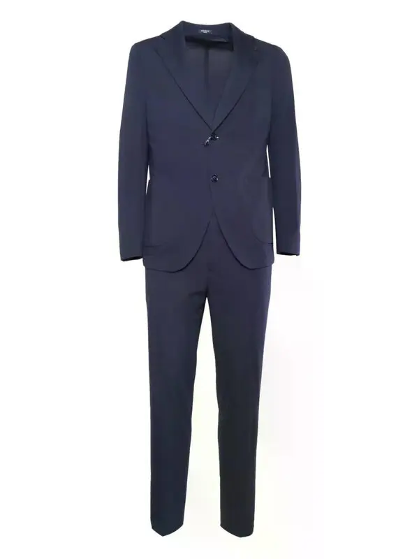 BRERA Button-detailed Single-breasted Suit