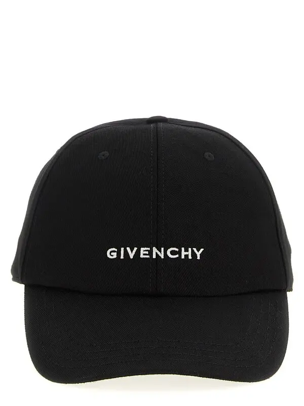 Givenchy Logo Embroidery Cap - Black