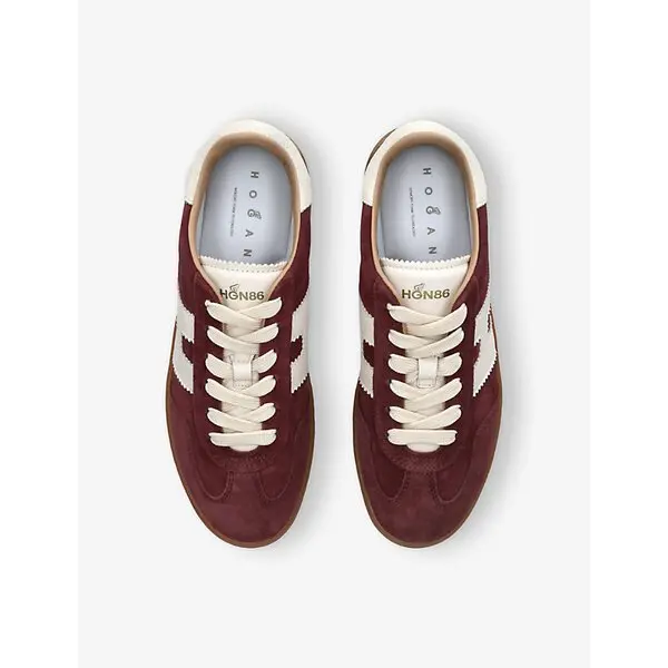 Hogan Suede Low-top Trainers - Brown